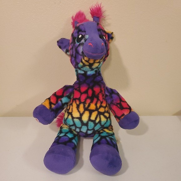 Build-A-Bear | Toys | Build A Bear Lisa Frank Rainbow Giraffe Wild ...